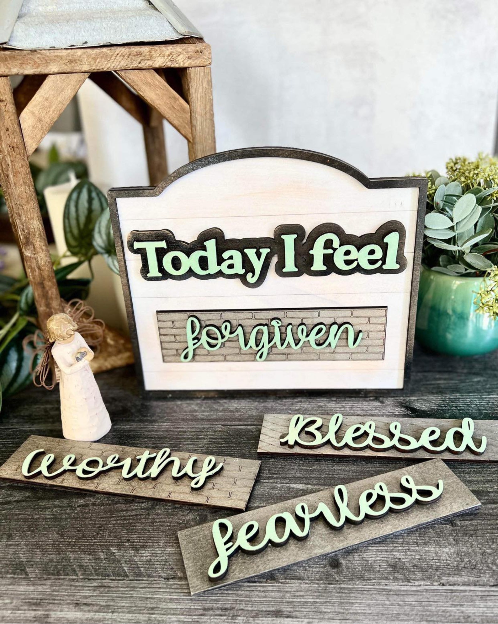 Interchangeable Inspirational Word Sign DIGITAL Download SVG - Etsy