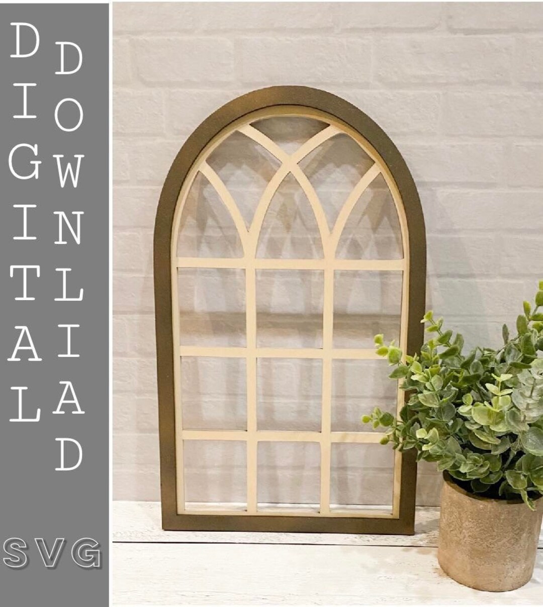 Arched Window Frames for Displays and Photo Backrounds Digitial ...