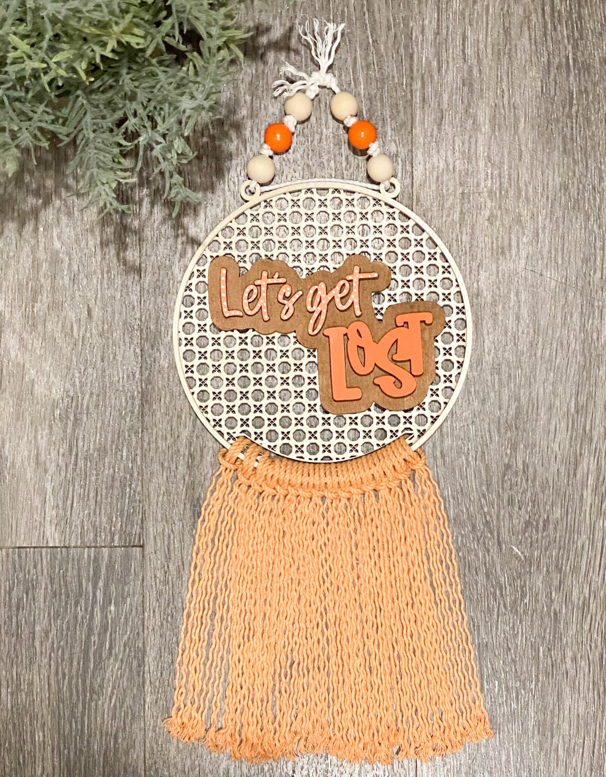 Set of 2 BOHO Macrame Signs Digital Download SVG - Etsy