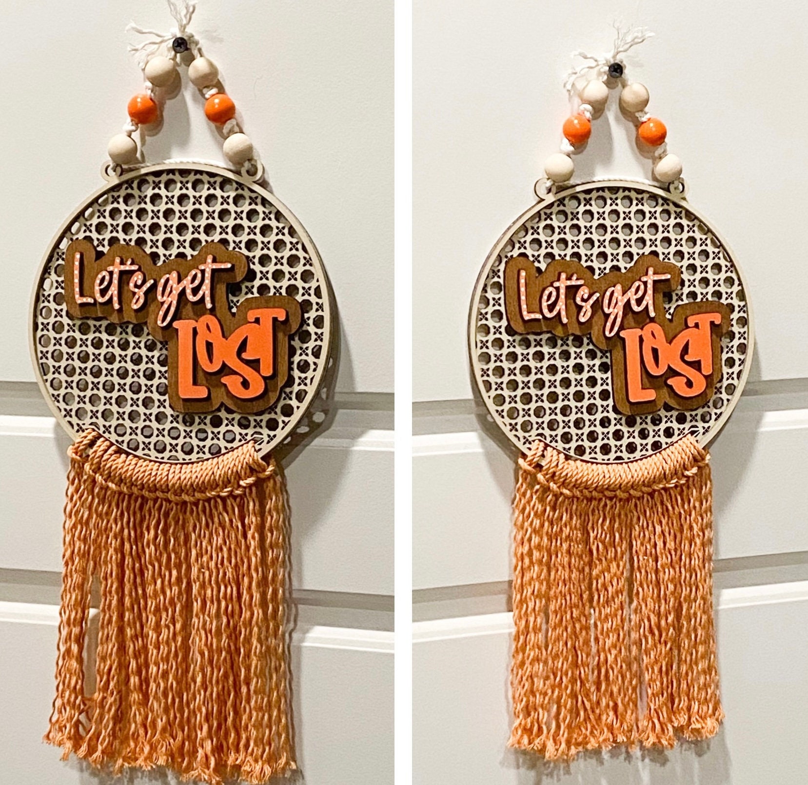 Set of 2 BOHO Macrame Signs Digital Download SVG - Etsy