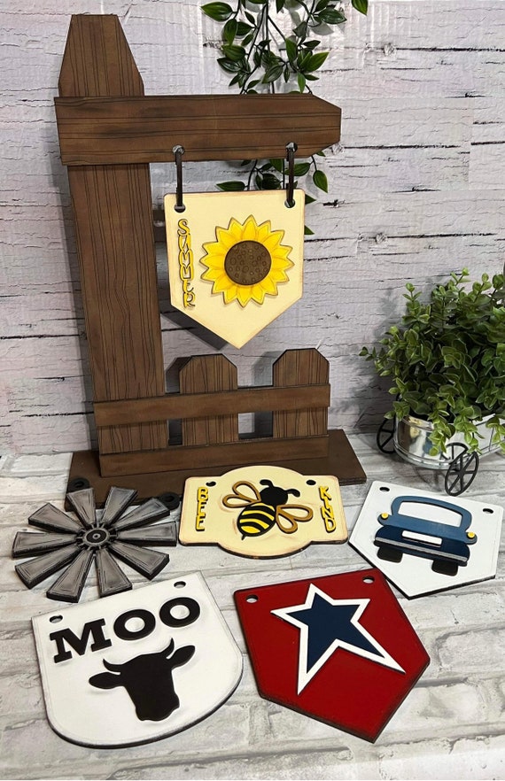 Interchangeable 15 Mini Flag Stand With 10 Mini Banner - Etsy