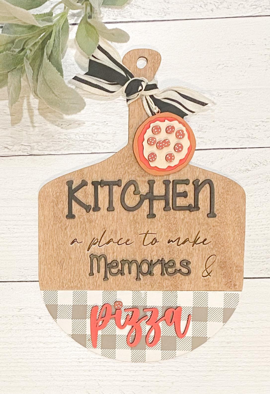 15" Kitchen Pizza Sign Digital Download SVG - Etsy