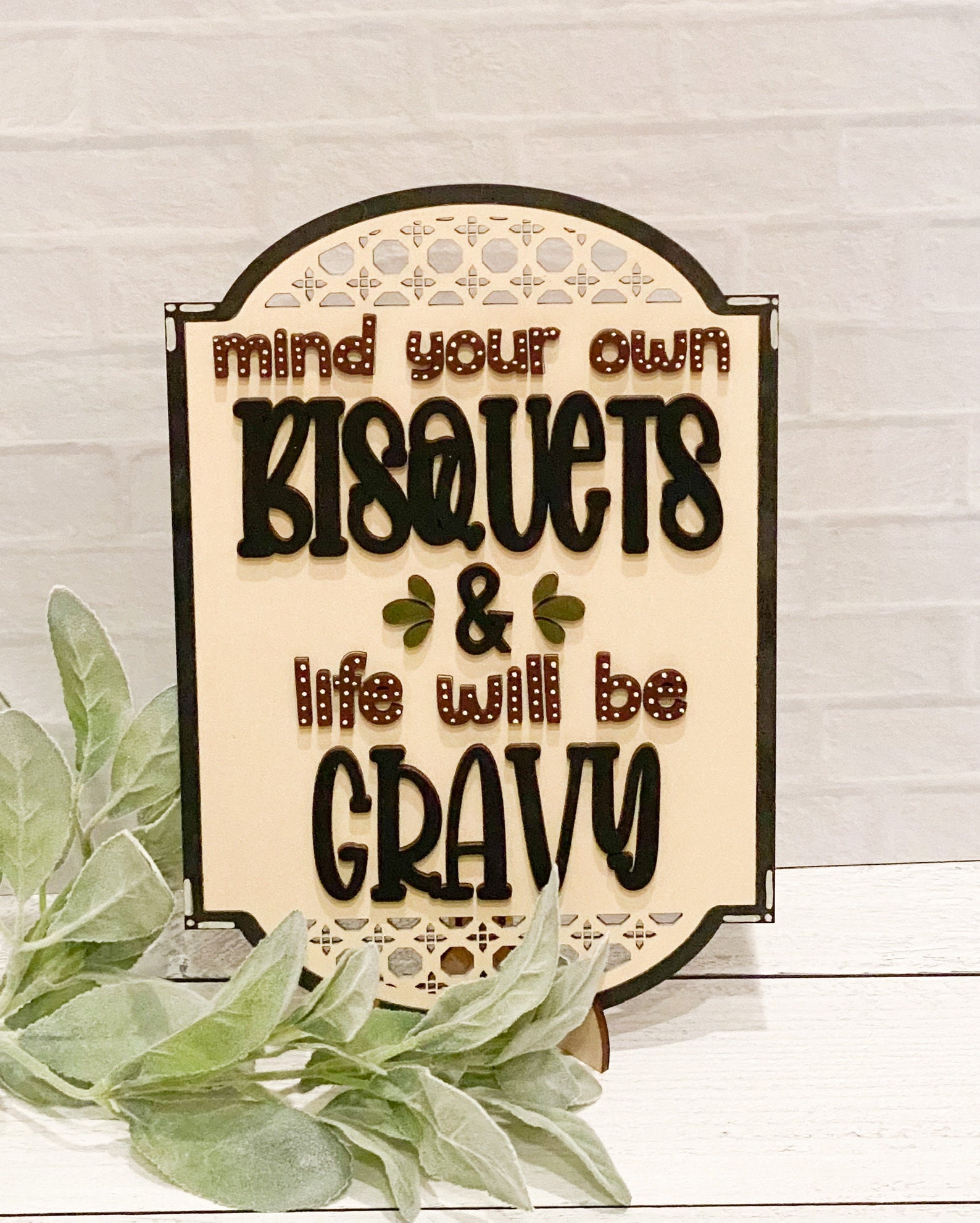 12" Farmhouse Bisquets & Gravy Sign Digitial Download SVG - Etsy