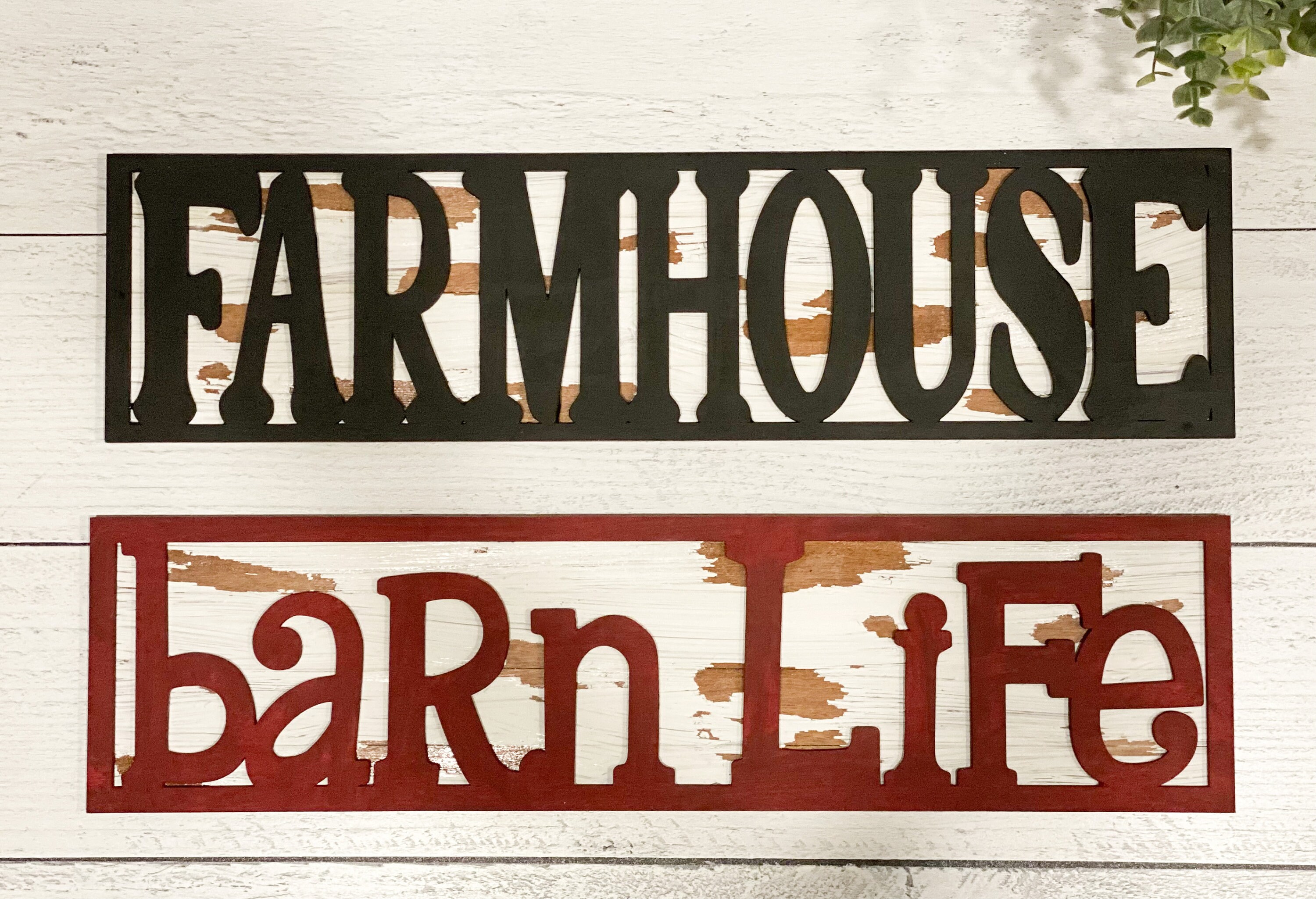 18" Farmhouse & Barn Life Signs Digital Download SVG - Etsy