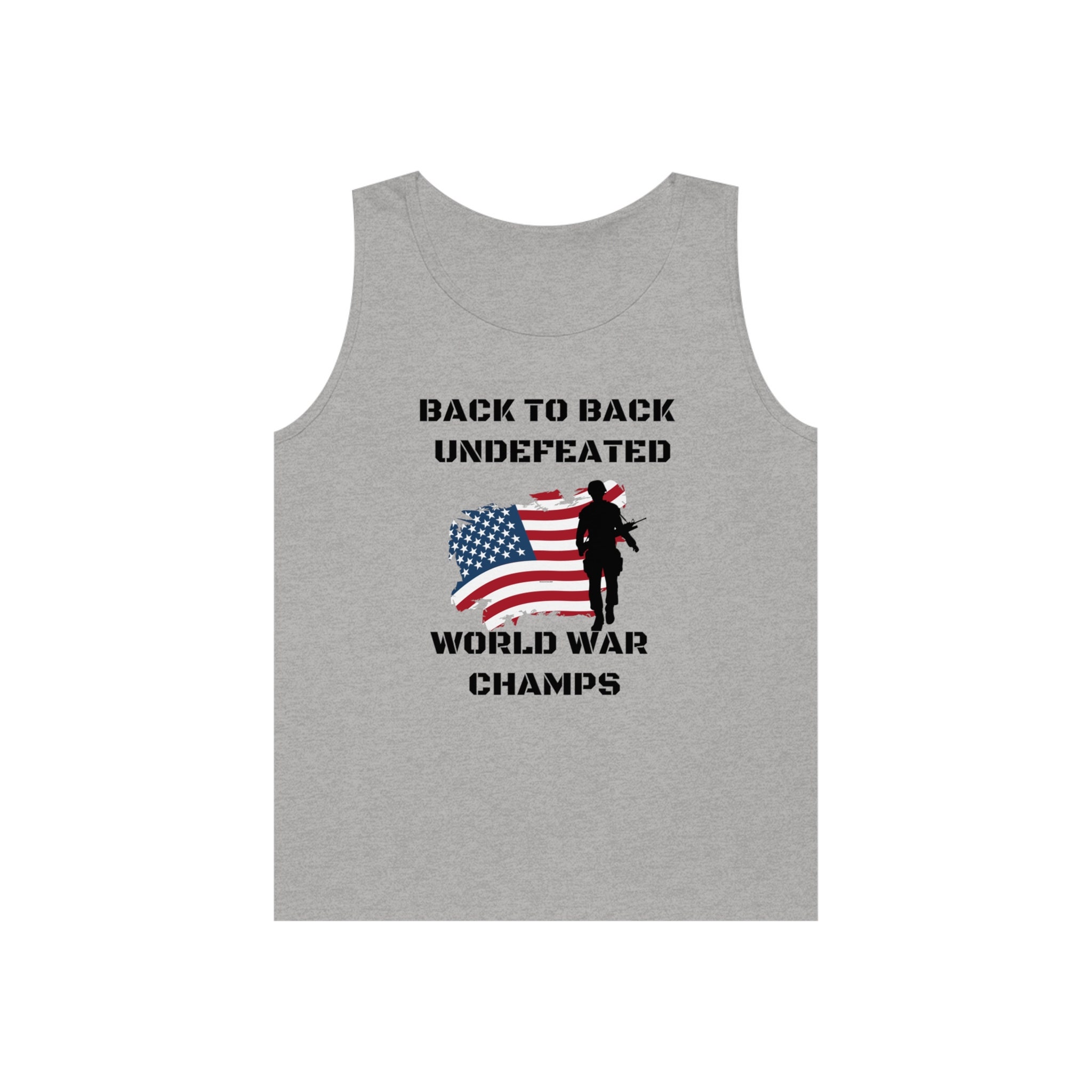 Back to Back Undefeated World War Champs Tank - Etsy