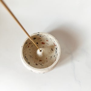 Terrazzo Incense Display, Ashtray Incense Tray, Burner Holder, Cone ...