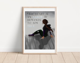 Inej Ghafa Six of Crows Digital Print - Etsy