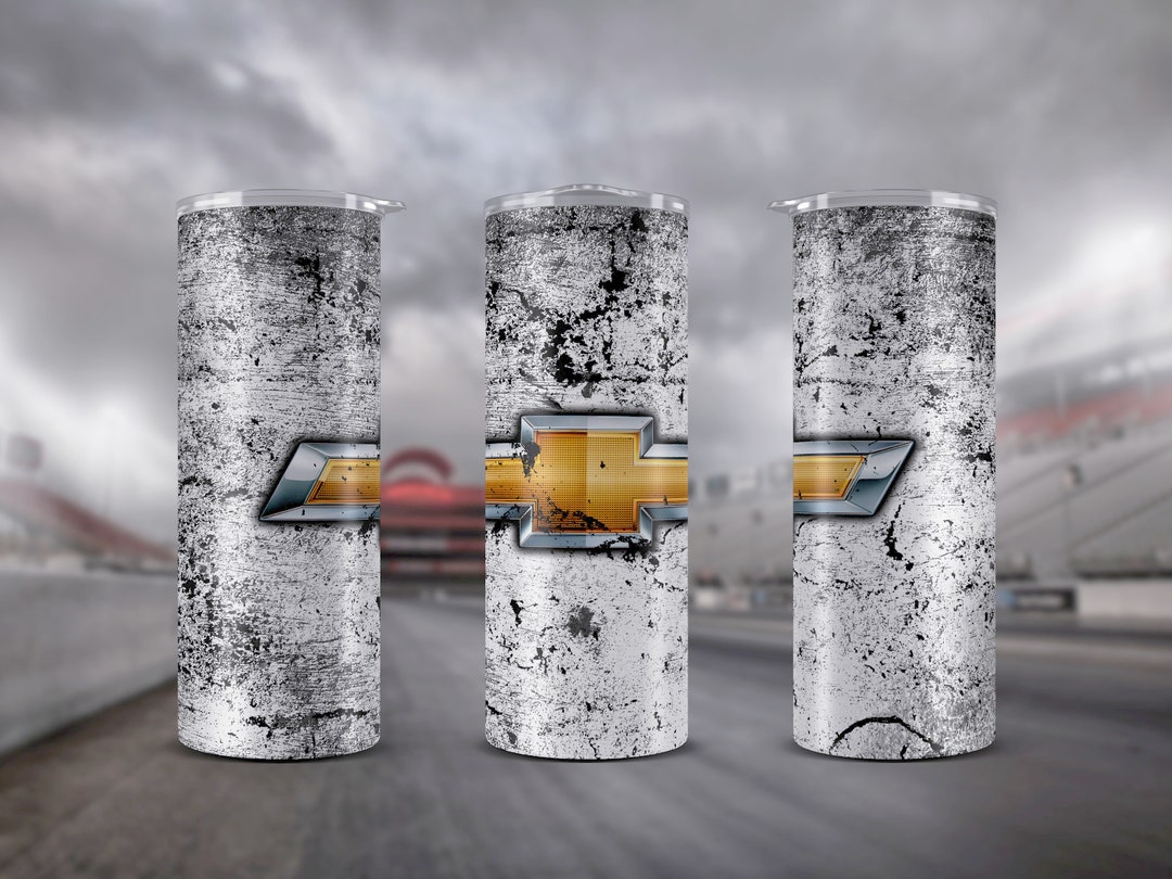 20oz Sublimation Tumbler Designs straight Chevy Skinny Tumbler Wrap PNG ...