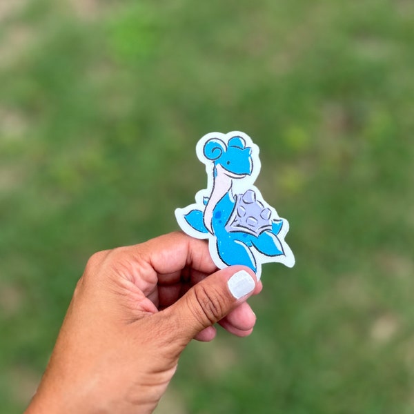 Lapras Stickers Sticker - Etsy
