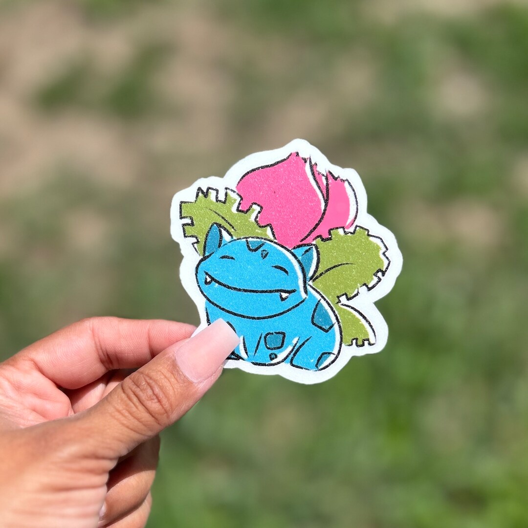 Ivysaur Sticker 3inch Matte Vinyl (water/weather Resistant) - Etsy