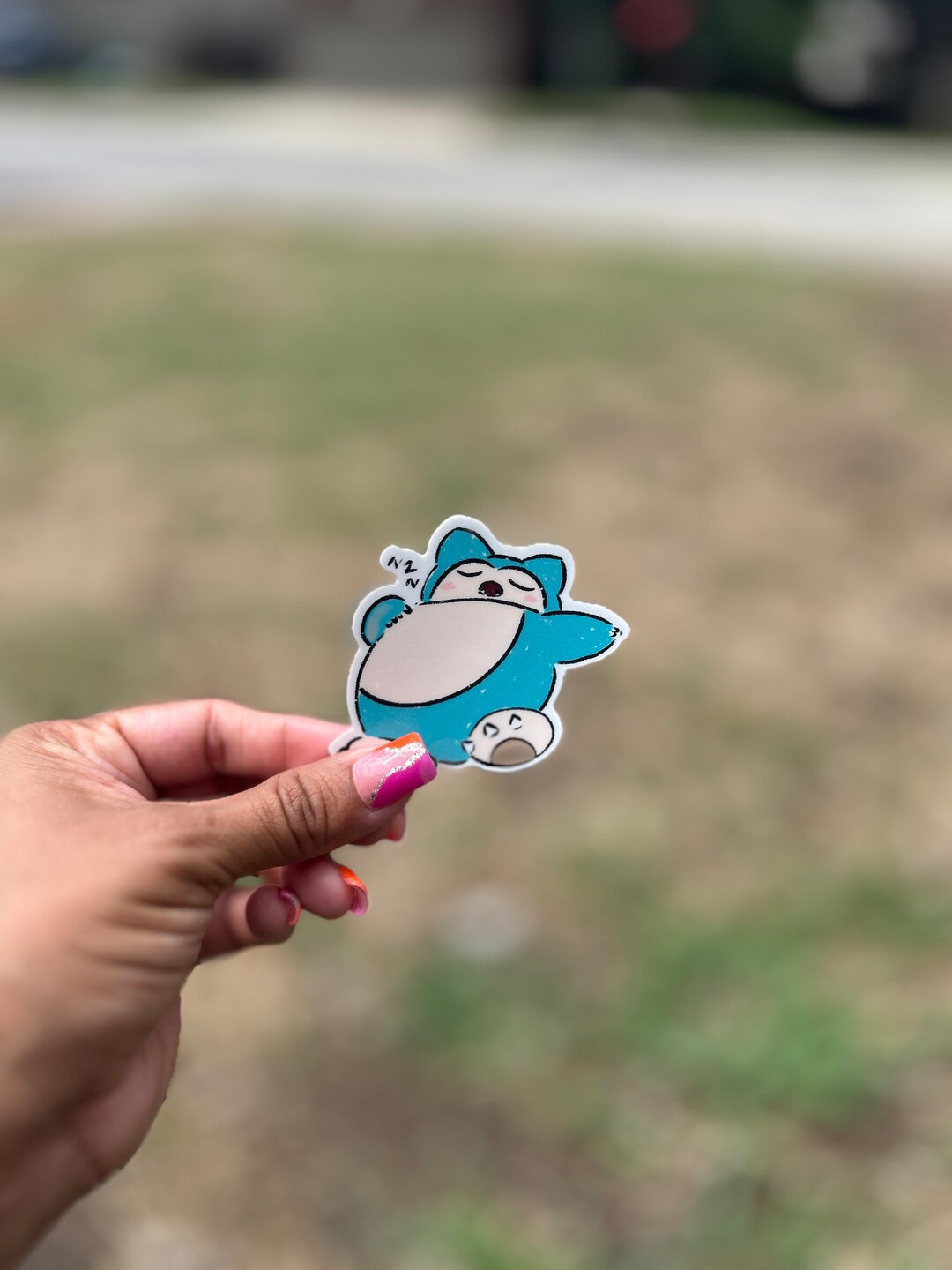 Snorlax! Sticker 3inch Matte Vinyl (water/weather Resistant) - Etsy