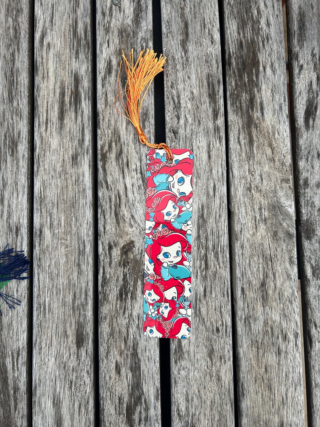 Ariel Bookmark Made From Metal - Etsy