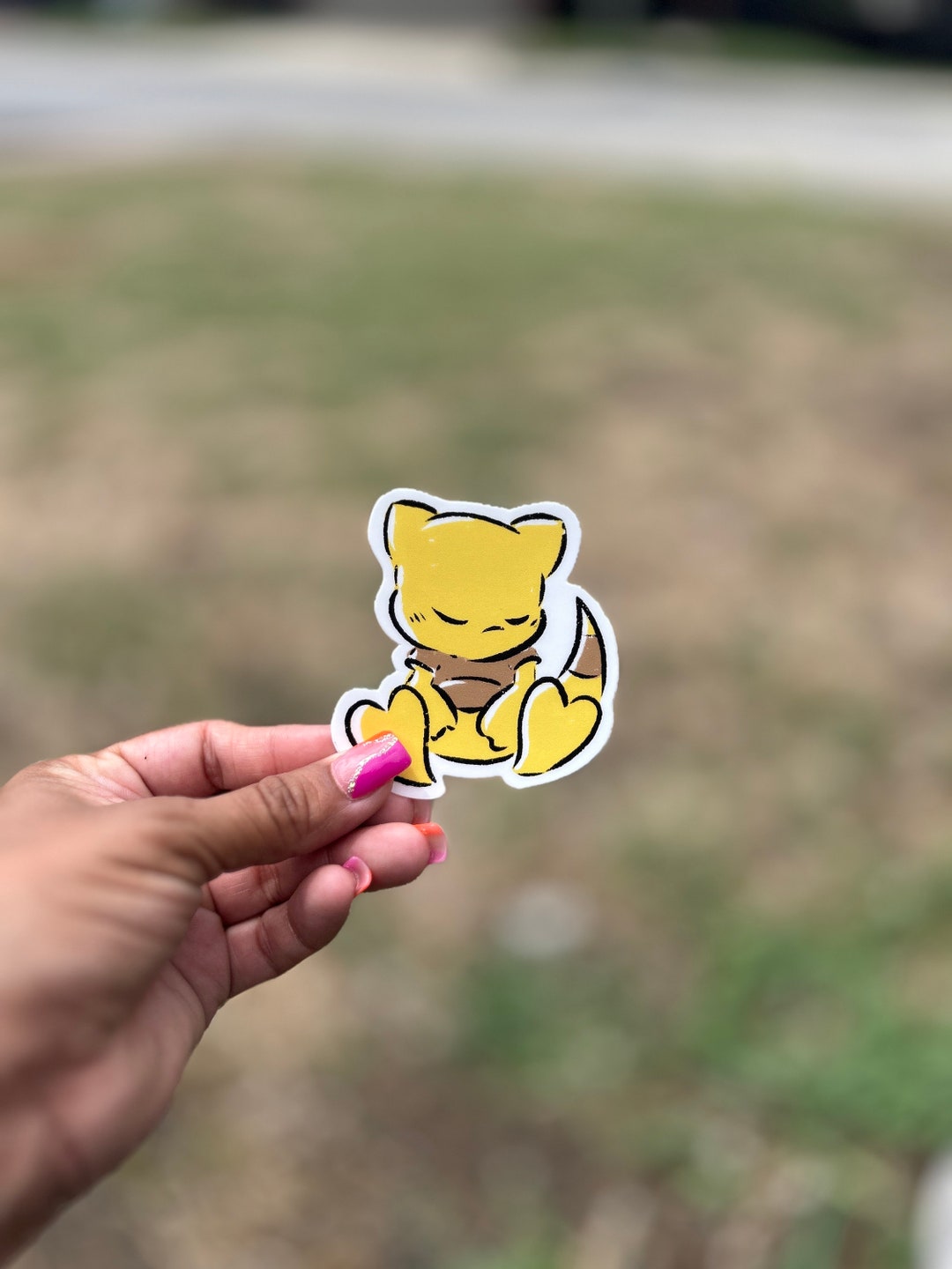 Abra Sticker 3inch Matte Vinyl (water/weather Resistant) - Etsy