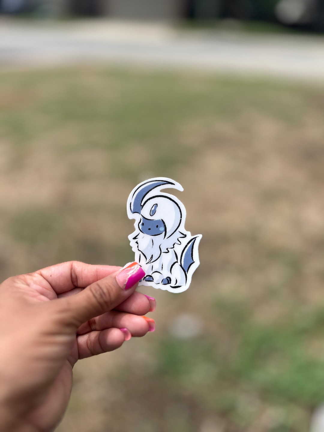 Absol Sticker 3inch Matte Vinyl (water/weather Resistant) - Etsy