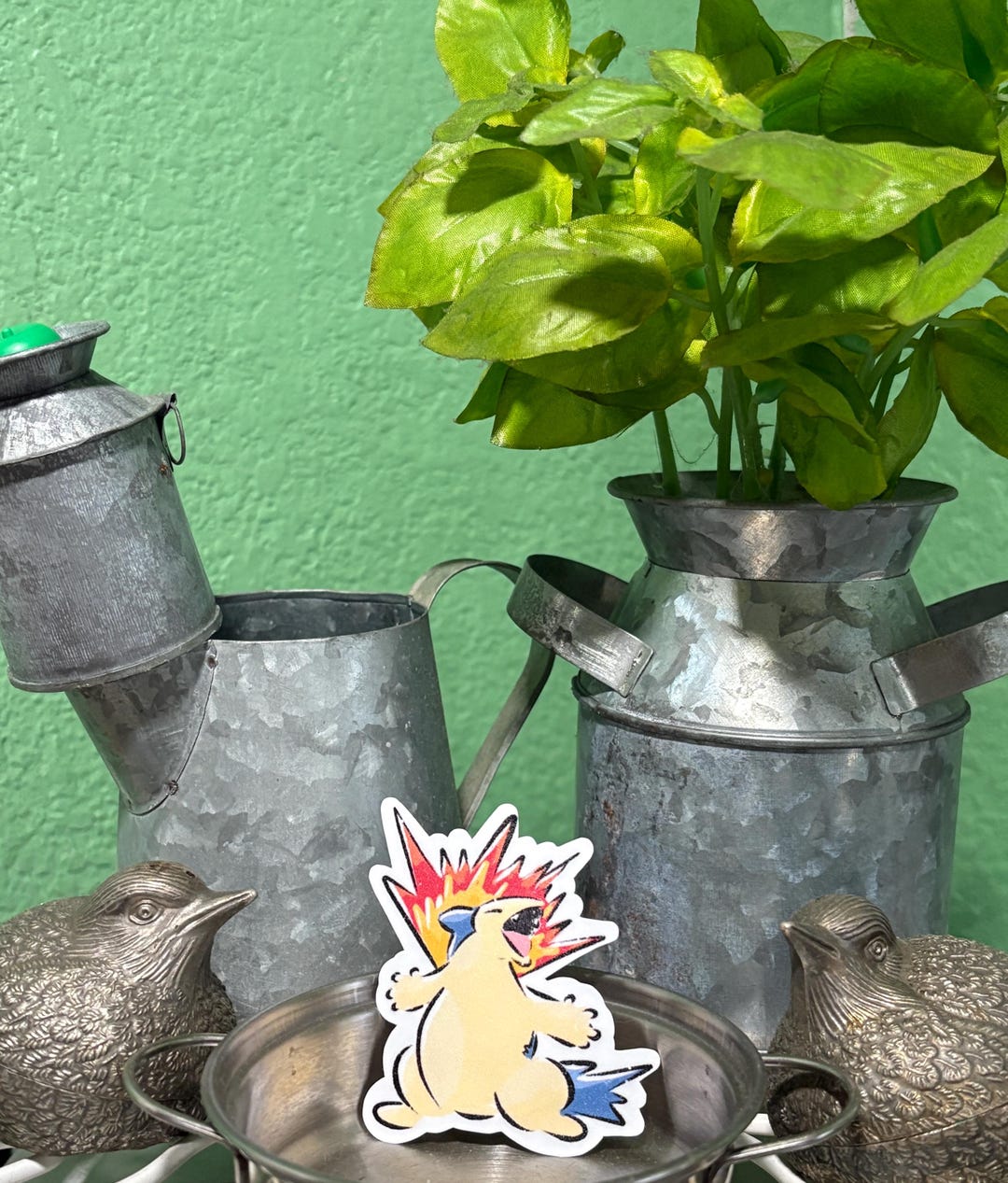 Typhlosion Doodle Sticker 3inch Matte Vinyl (water/weather Resistant ...