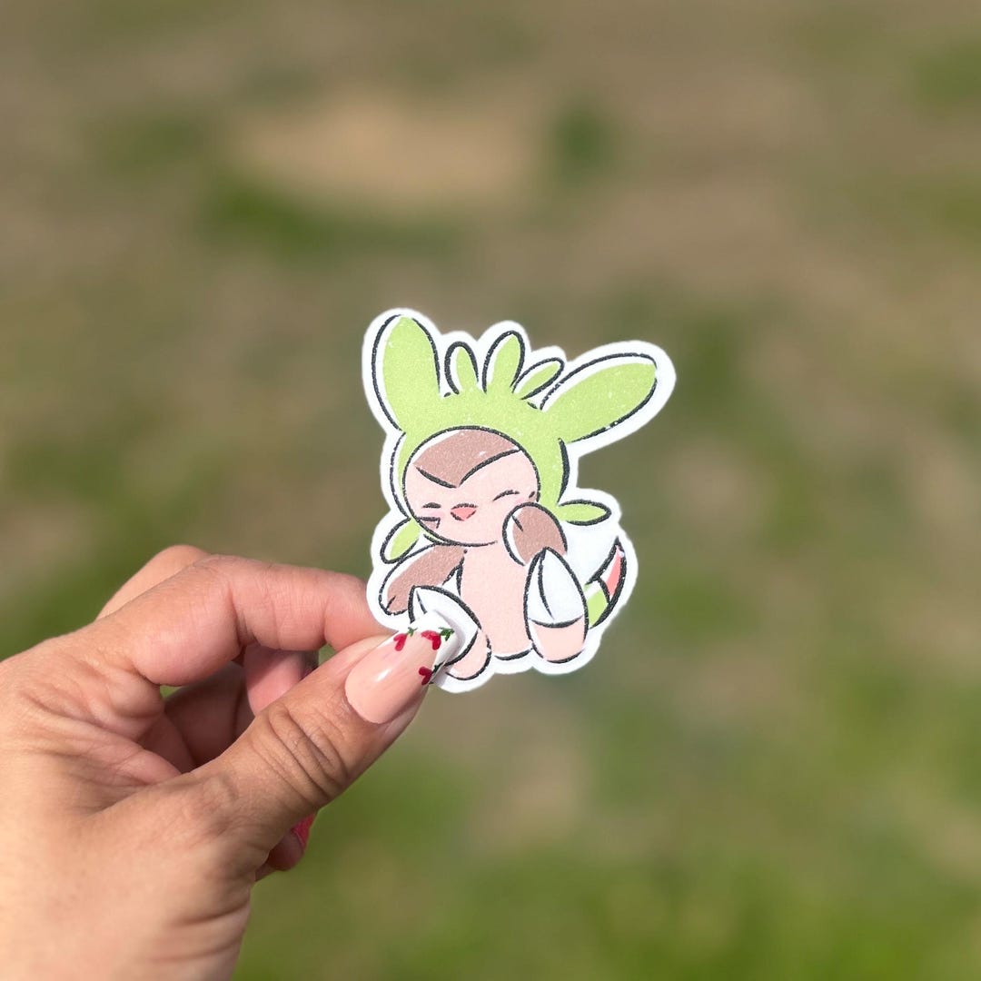 Chespin Sticker 3inch Matte Vinyl (water/weather Resistant) - Etsy