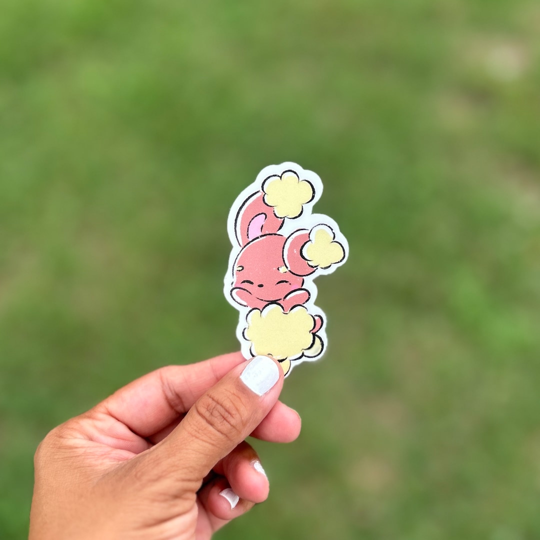 Buneary! Sticker 3inch Matte Vinyl (water/weather Resistant) - Etsy