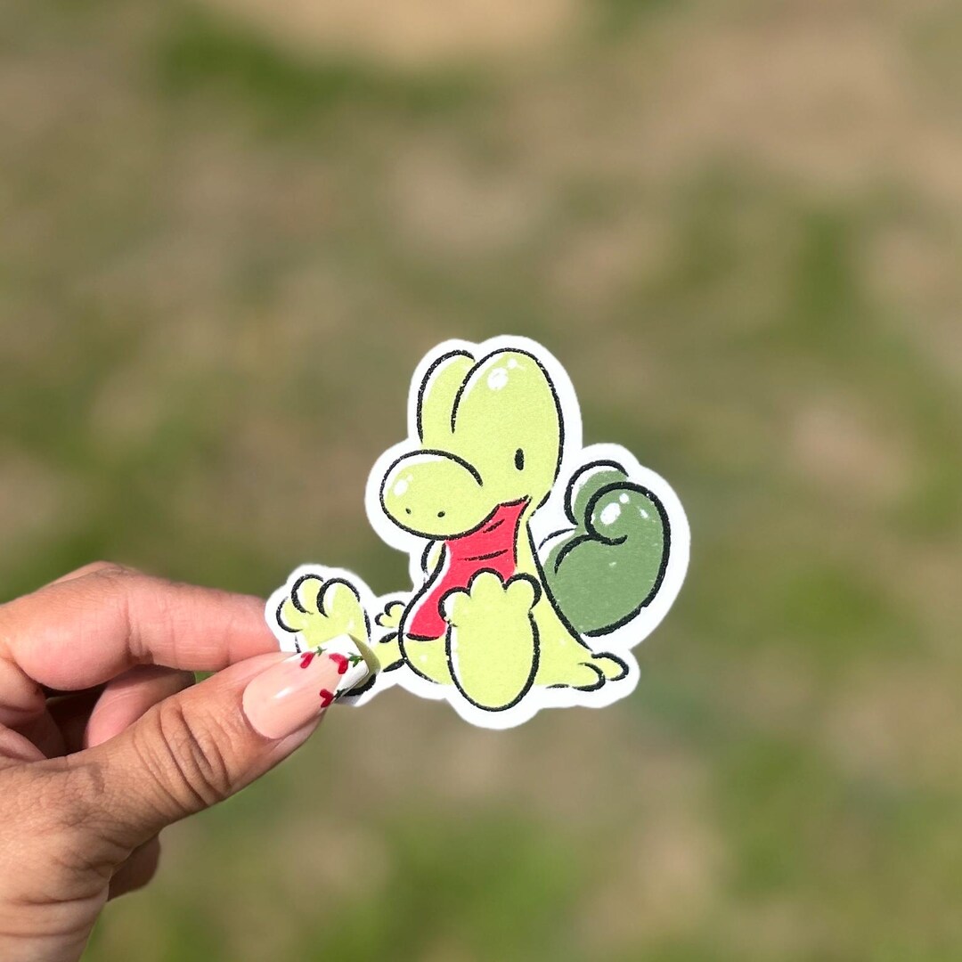 Treecko Sticker 3inch Matte Vinyl (water/weather Resistant) - Etsy