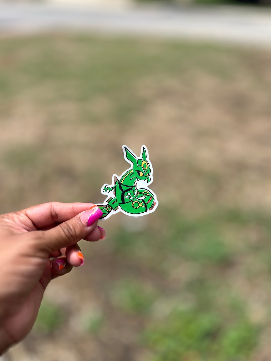 Rayquaza Sticker 3inch Matte Vinyl (water/weather Resistant) - Etsy