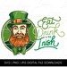 Irish Man SVG Clipart, Red-bearded Irishman PNG, St Patricks Day SVG ...