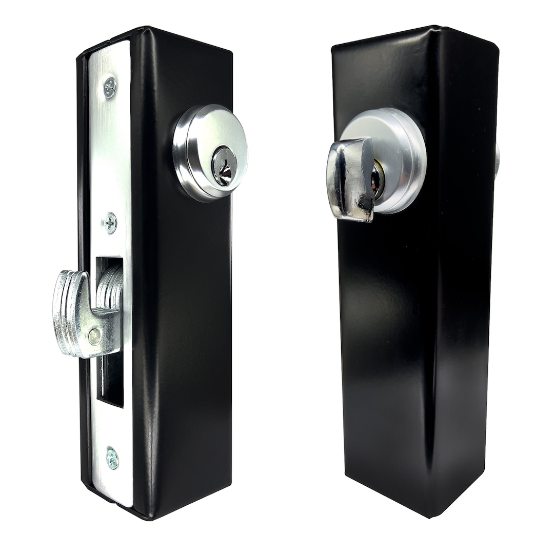 KIASET Hook Bolt Mortise Lock, Weldable Steel Hook Lock for Sliding ...