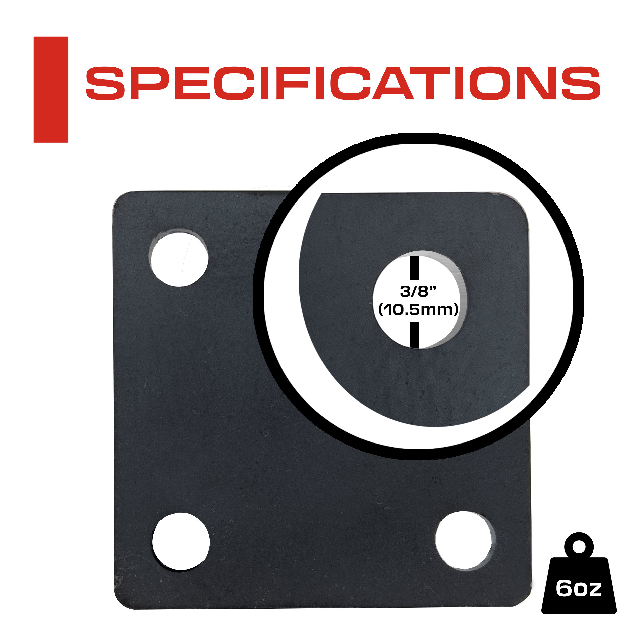 10 Pack of 3x3" Weldable Square Steel Metal Baseplate - Laser Cut – A36 ...