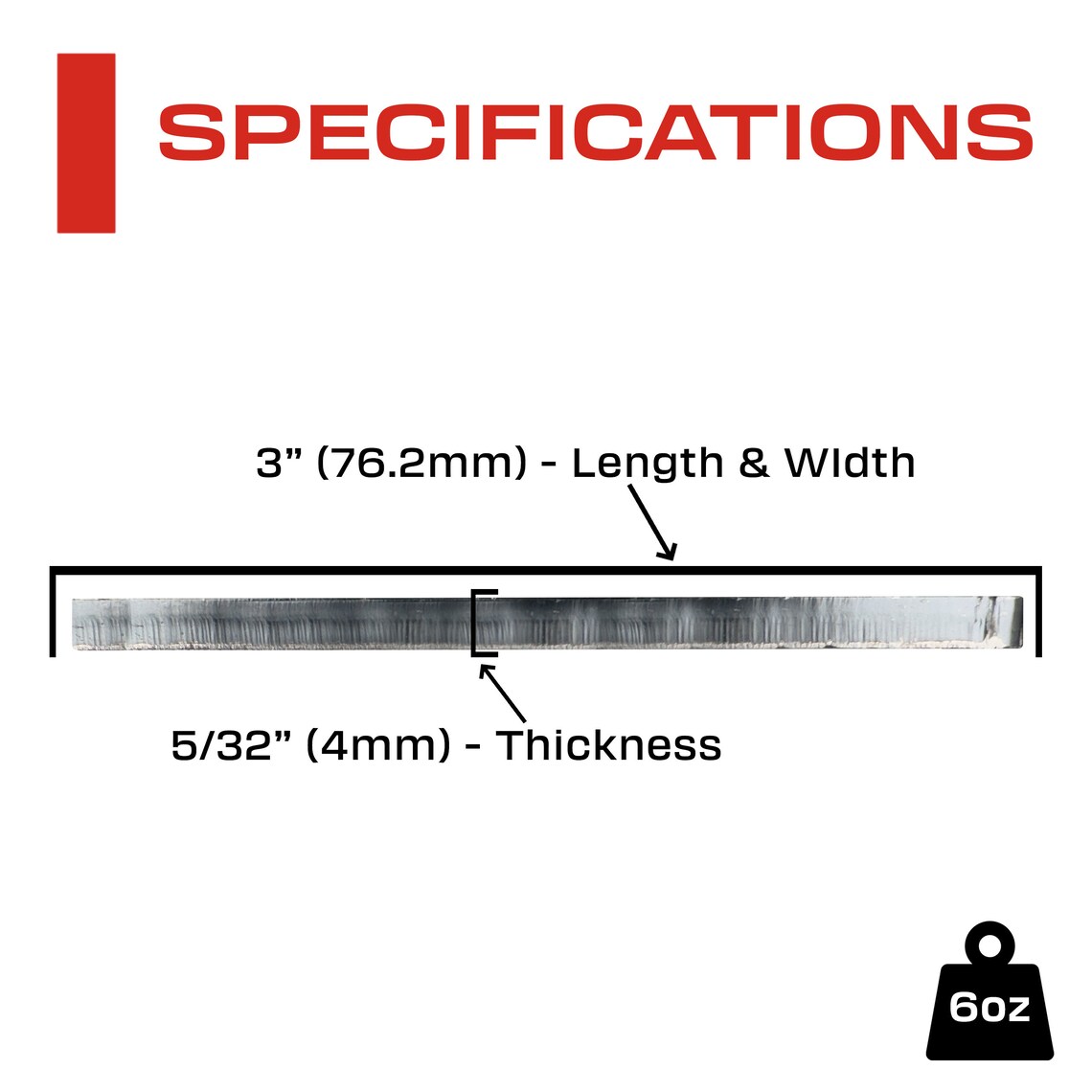 10 Pack of 3x3" Weldable Square Steel Metal Baseplate - Laser Cut – A36 ...