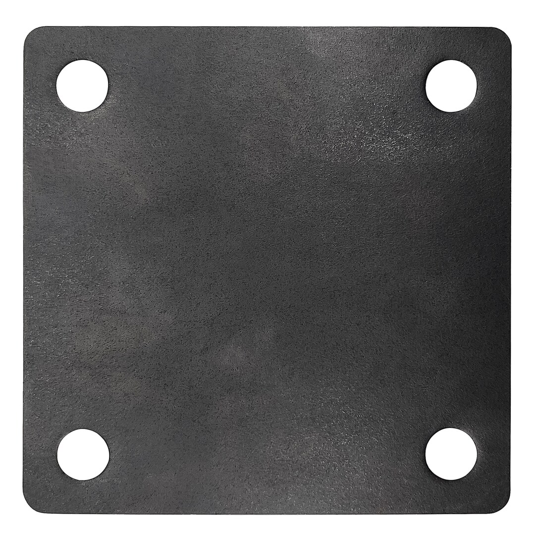 Sidco Supply 4x4" Weldable Square Steel Metal Baseplate–laser Cut–a36 ...
