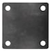 Sidco Supply 4x4" Weldable Square Steel Metal Baseplate–laser Cut–a36 ...