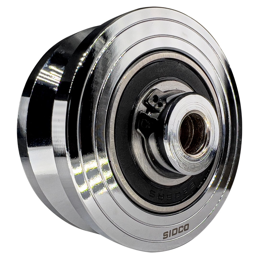 Sidco Supply 3 Inch V-groove Gate Wheels Solid Steel for Gate chrome - Etsy