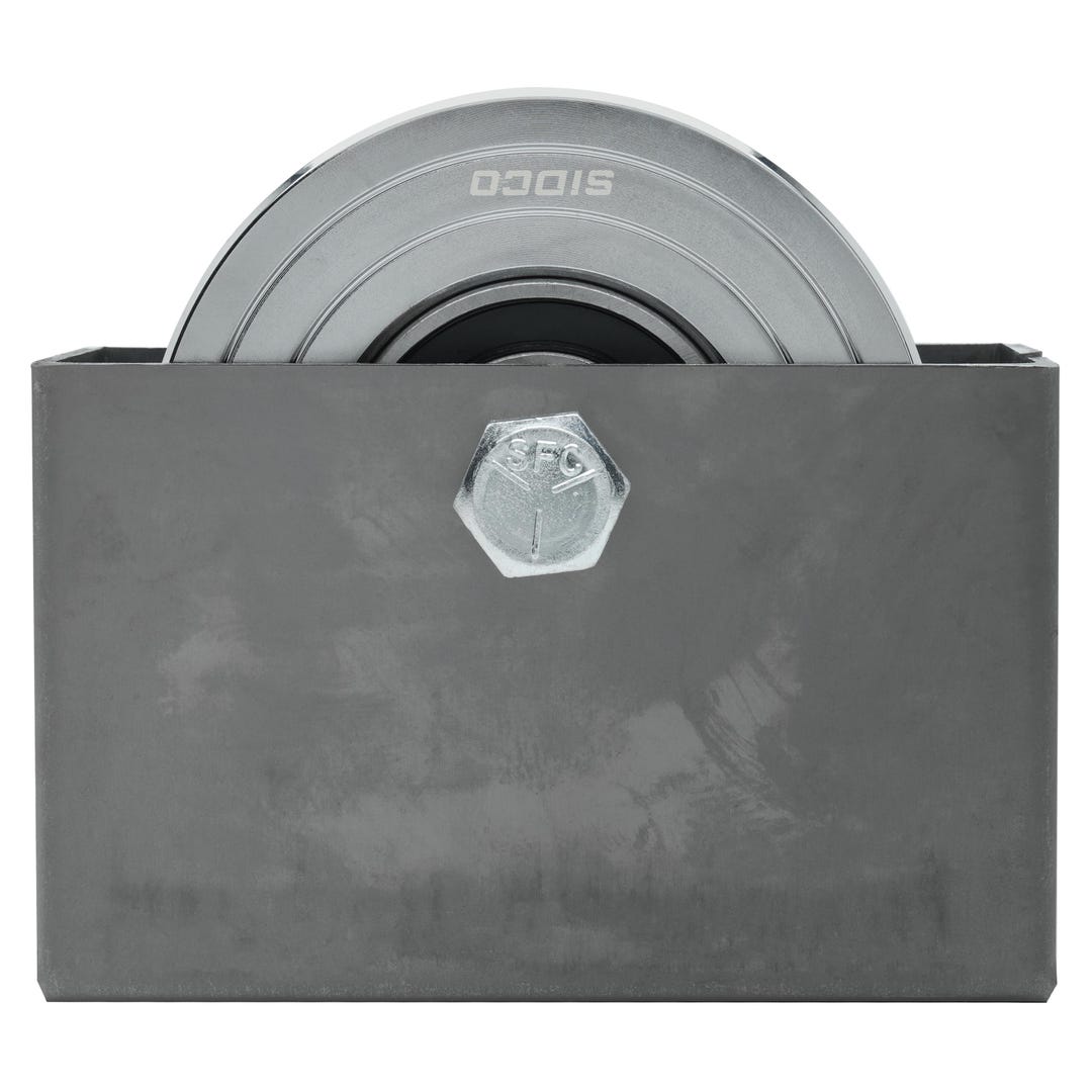 Sidco Supply 3.5 Inch V-groove Gate Wheels Solid Steel for Gate With ...