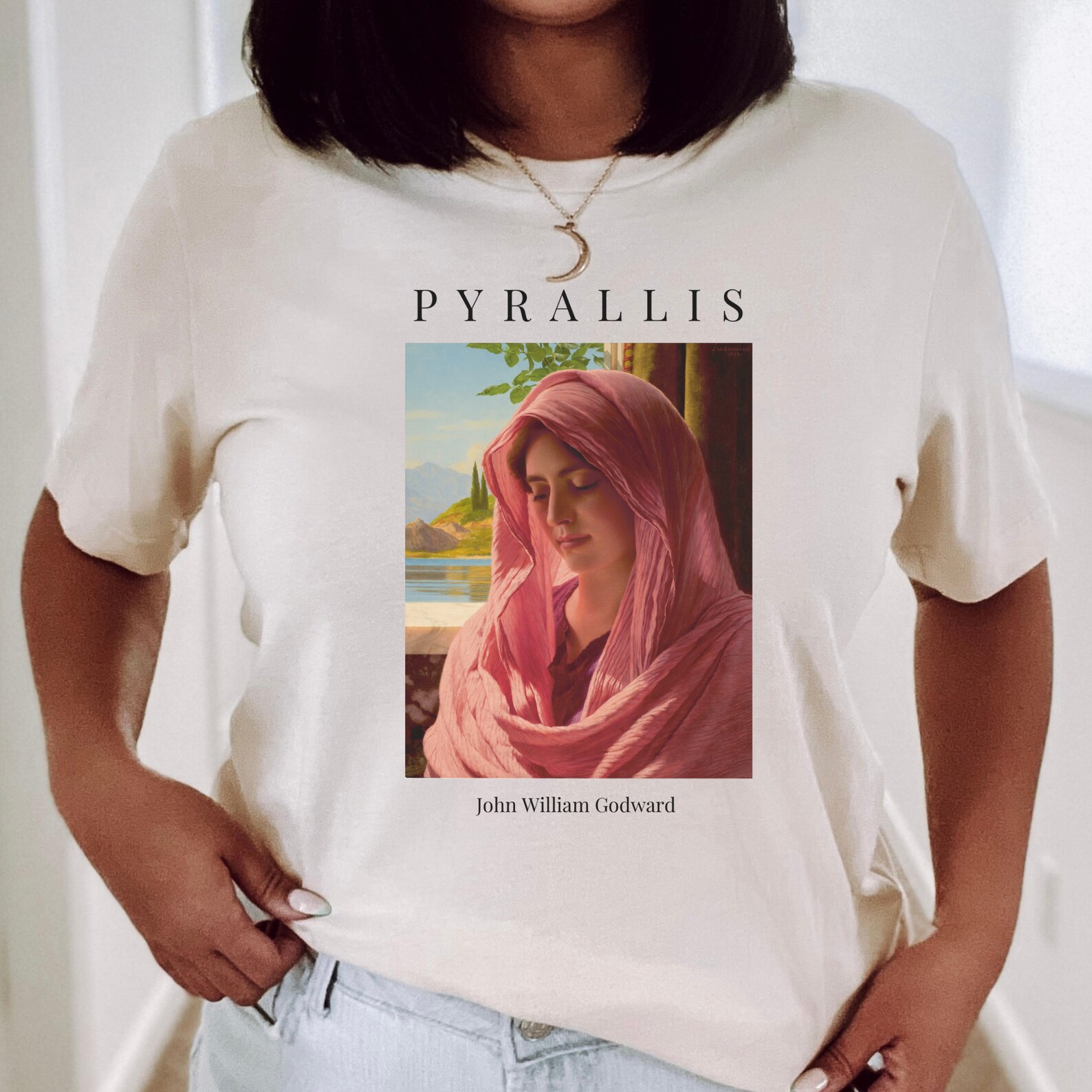 Pyrallis by John William Godward T-shirt Famous Painting - Etsy
