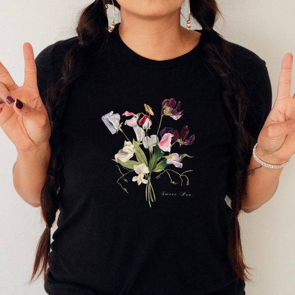 Sweet Peas T Shirt - Etsy