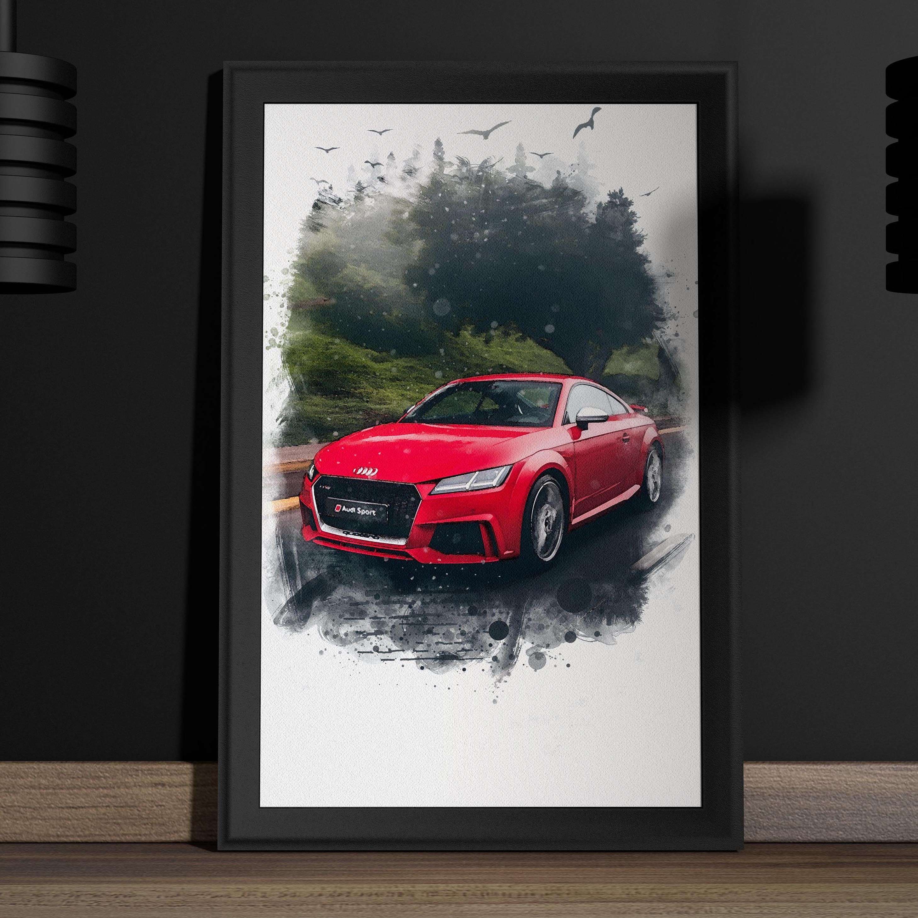 Custom Car Portrait for the Car Lover in Your Life Car - Etsy