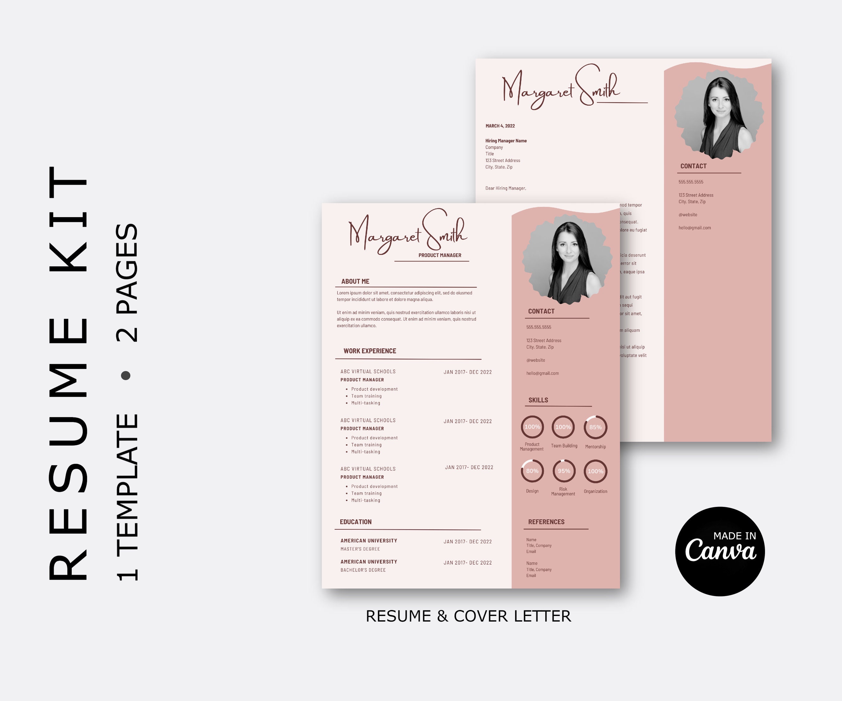 The Houston Resume Kit Paper & Party Supplies Stationery Templates etna ...