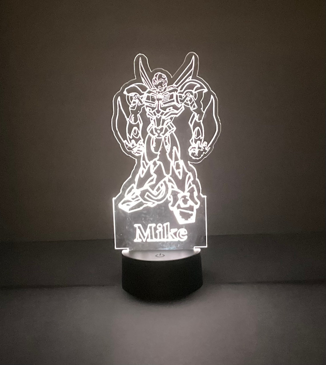Transformer Bumblebee Personalized LED Light, Gift Item Lamp, LED Base ...