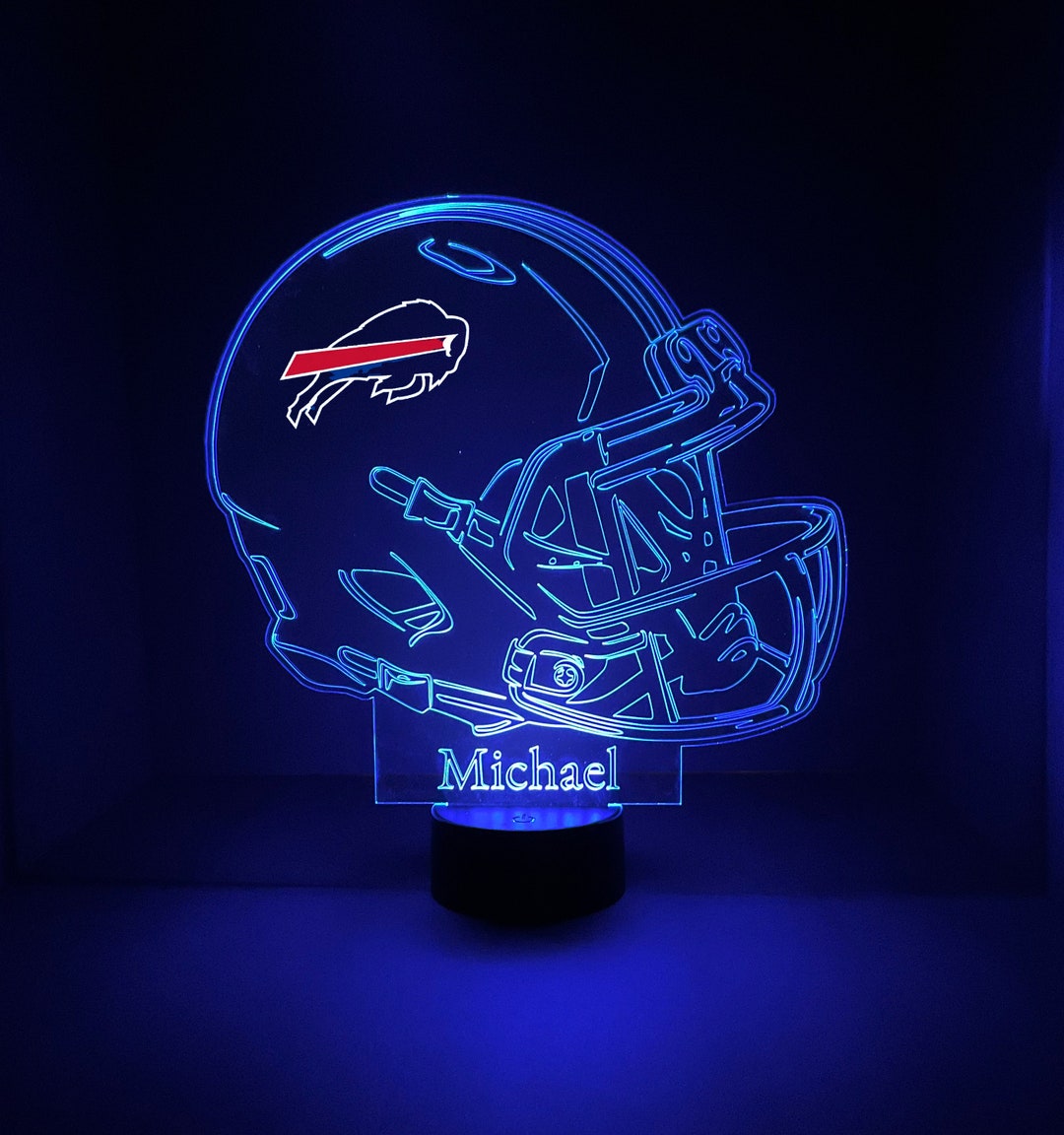 Buffalo Bills, Light Up, Modern Helmet, NFL Football LED Sports Fan ...