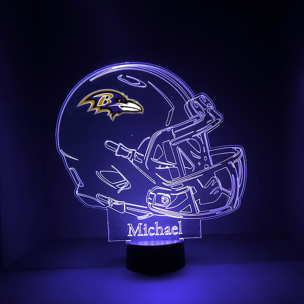 Nfl Raven Led - Etsy