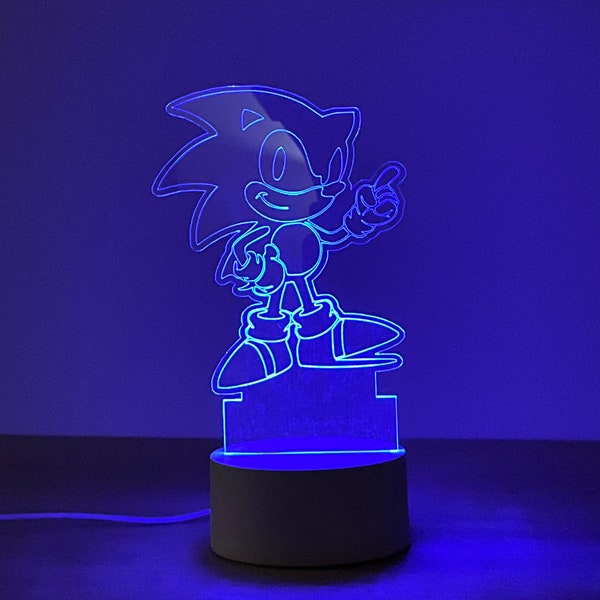 Sonic Night Lights - Etsy