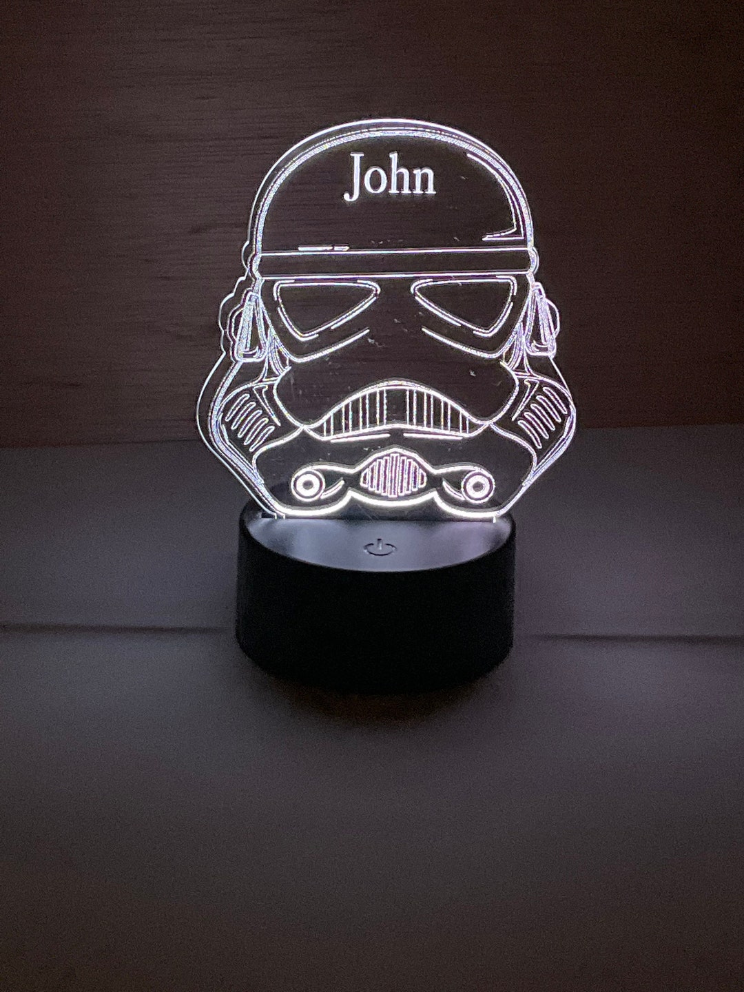 Storm Trooper Personalized LED Light, Gift Item Lamp, LED Base Night ...