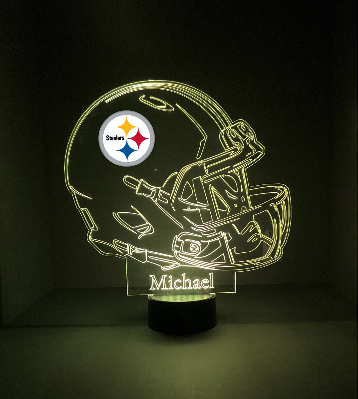Pittsburgh Steelers, Light Up, Modern Helmet, NFL Football LED Sports ...