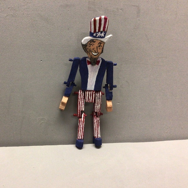 Uncle Sam Figurine - Etsy