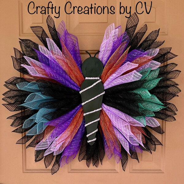 Butterfly Wreath - Etsy