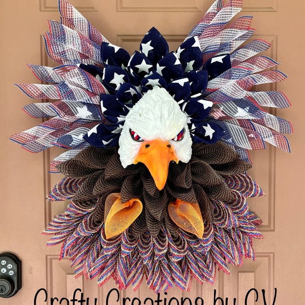 American Eagle Wreath - Etsy