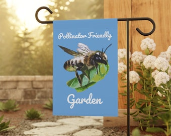 Pollinator Friendly Garden Sign - Etsy