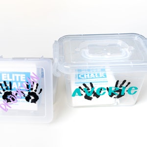 Gymnastics Chalk Box, Chalk Box, Customized Chalk Box, Storage Box ...