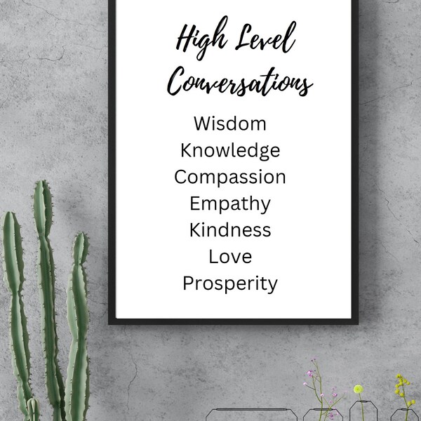 Wisdom Knowledge Wall Art - Etsy