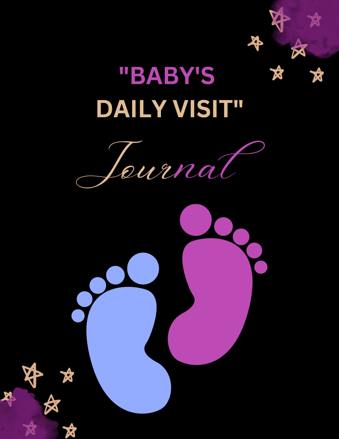 Digital Download / Baby's First Visit's Journal / Daily Ledger ...