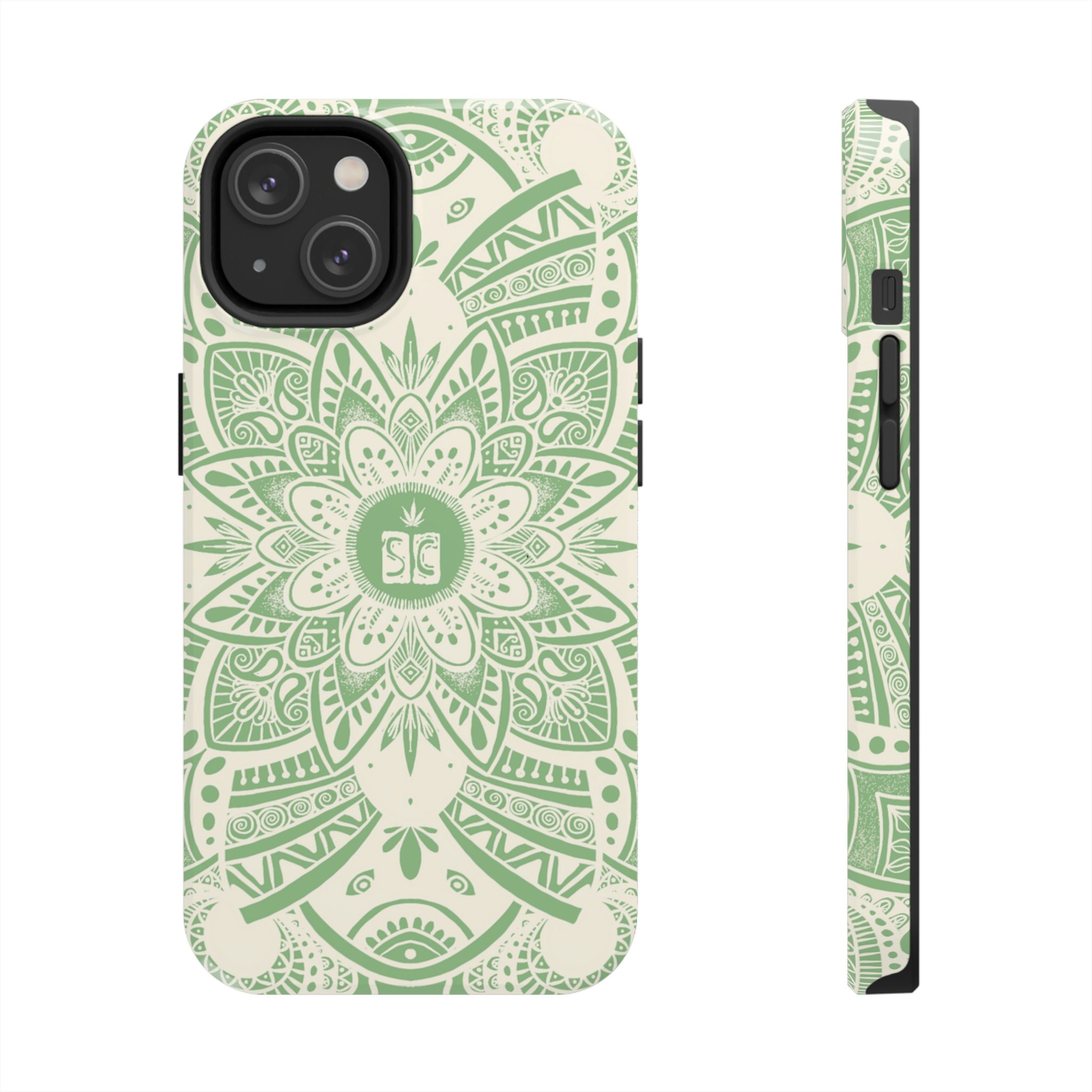 Shmackedala Phone Case - Sage Green & White - Etsy