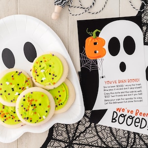 You've Been Booed Poem, Printable Halloween Game, Neighborhood ...